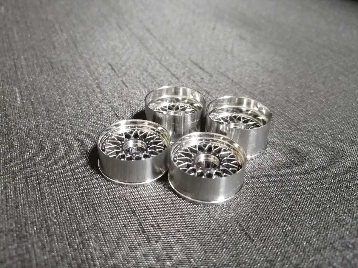 京商 Mini-z ミニッツ AWD用 アルミメッシュホイール ナロー2本 ワイド2本 社外品(ホイール)｜売買されたオークション情報 ...