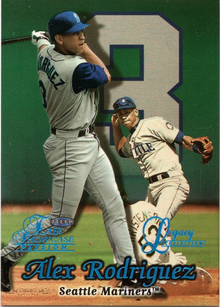 アレックス ロドリゲス 1999 Flair showcase Legacy Collection ROW2 Alex Rodriguez ...