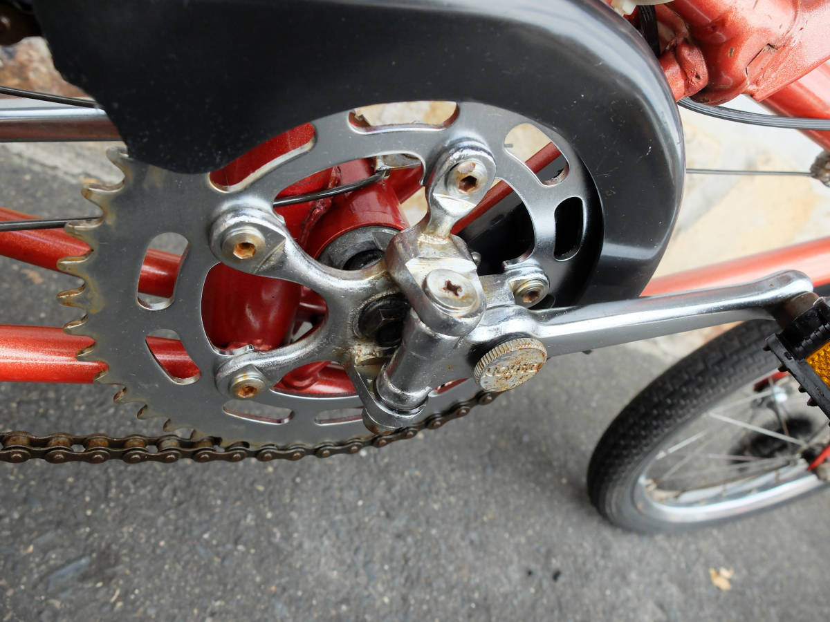 86’ OLD DAHON Ⅲ オールド ダホン/初期型/赤メタリックが退色して柿色になってます /英国Sturmey Archer内装3速/年式相応(16インチ～)｜売買されたオークション ...