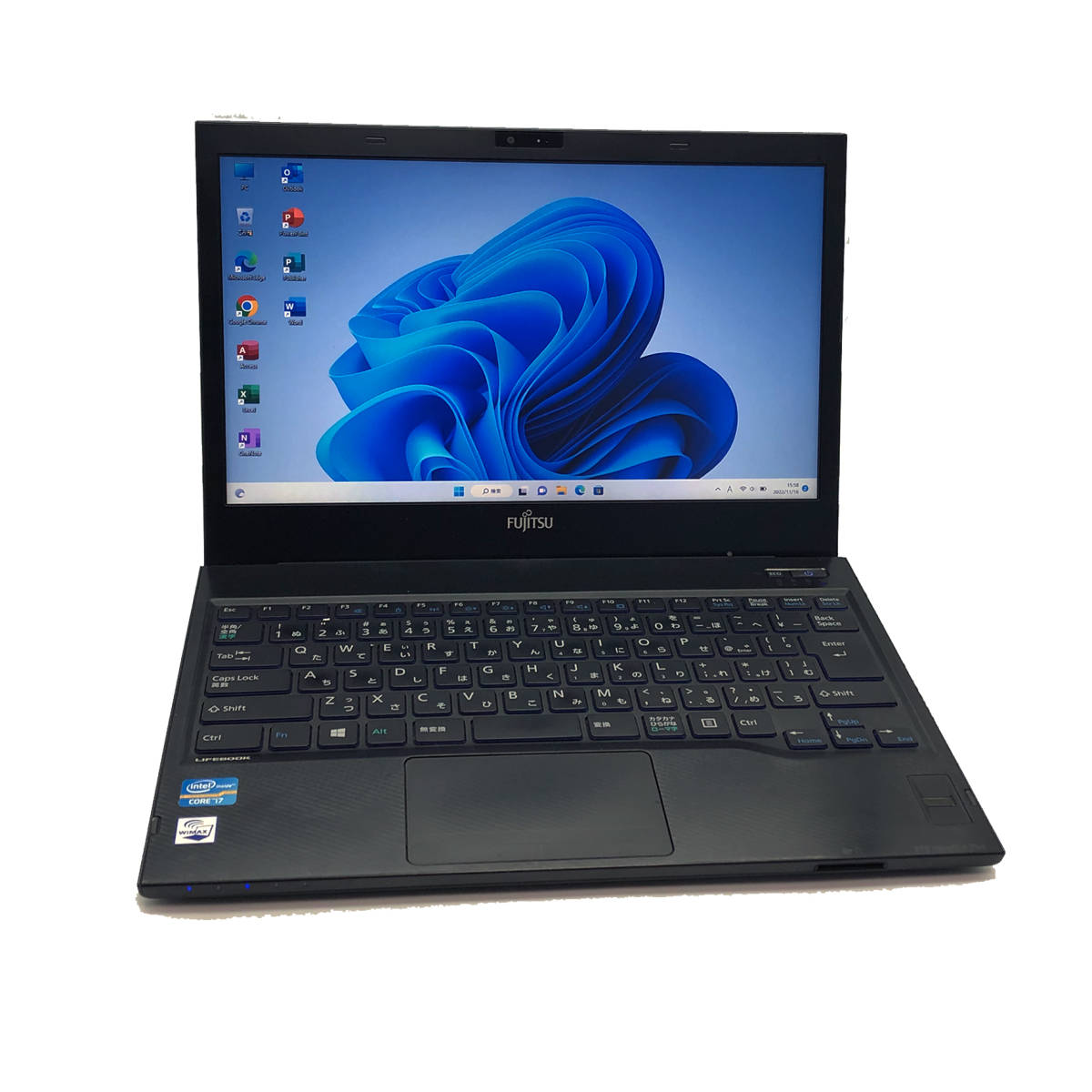 最上級Core i7 MSOffice2021 Win11 FUJITSU WS2/J 第三世代 爆速SSD144GB メモリー8GB 13. ...