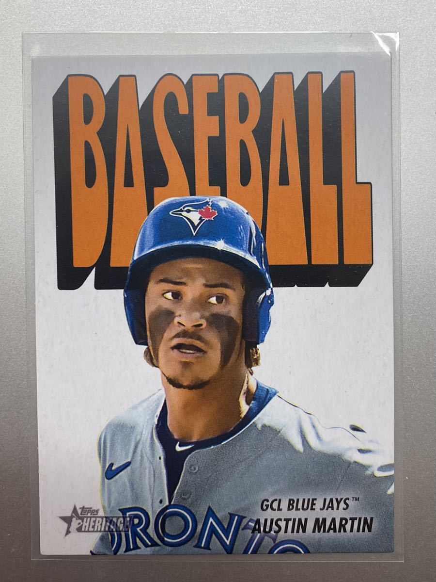 大 Austin Martin 2021 topps Heritage Minor トロント ブルージェイズ インサートカード(Topps)｜売買されたオークション情報、yahooの商品情報を ...