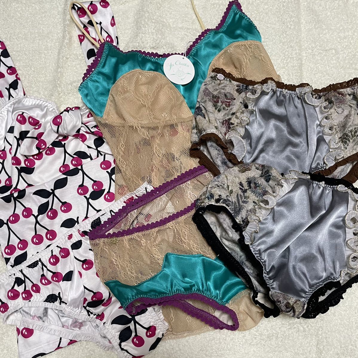 1円〜 6万相当 ya chaika ヤーチャイカ ランジェリー 6点セット キャミソール ルームウェア LAPERLA geminitale(その他)｜売買されたオークション情報、yahoo ...