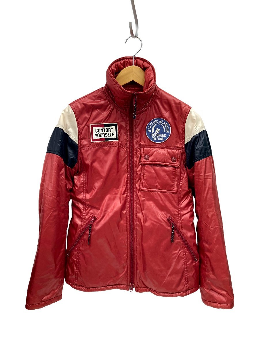 Hysterics ヒステリックス プリマロフト ナイロン 中綿 ジャケット 2AB-6310 F レッド レディース/028(ジャンパー、ブルゾン)｜売買されたオークション情報、yahooの ...