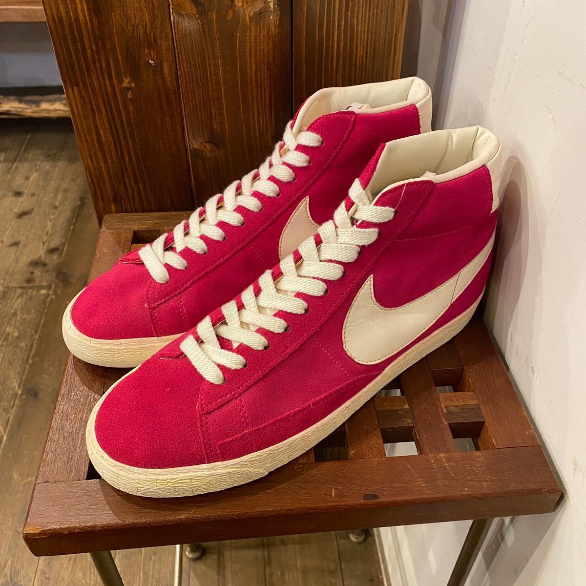 28cm '10 NIKE ブレーザーハイ ピンクスエード ナイキ BLAZER ブレザー ブレイザー JORDAN ジョーダン スニーカー ...