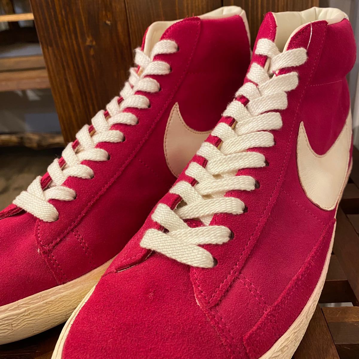 28cm '10 NIKE ブレーザーハイ ピンクスエード ナイキ BLAZER ブレザー ブレイザー JORDAN ジョーダン スニーカー 10 コルテッツ mid(28.0cm)｜売買され ...