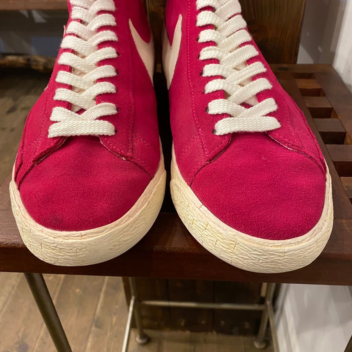 28cm '10 NIKE ブレーザーハイ ピンクスエード ナイキ BLAZER ブレザー ブレイザー JORDAN ジョーダン スニーカー 10 コルテッツ mid(28.0cm)｜売買され ...