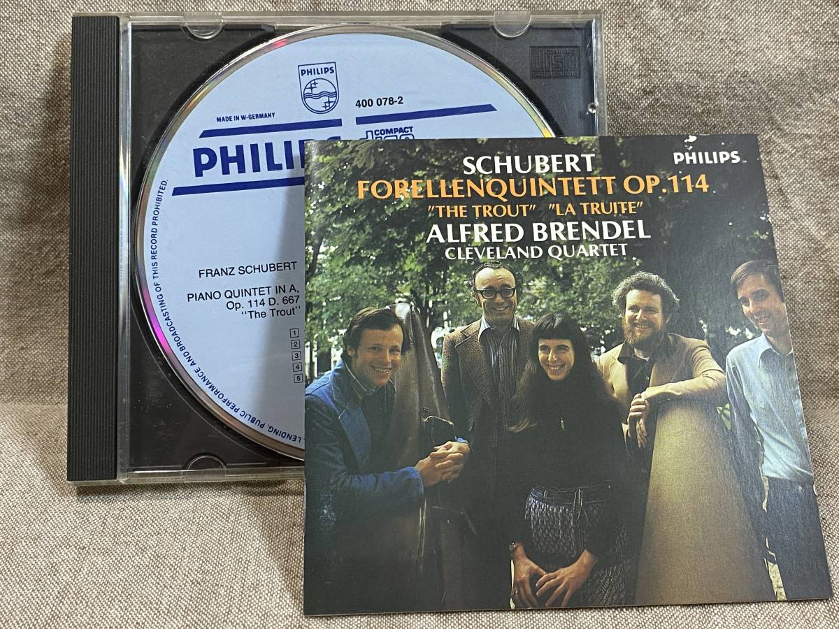 クラシック SCHUBERT THE TROUT ALFRED BRENDEL PHILIPS初期 西独盤 青盤 フルシルバー 廃盤 レア盤 ...