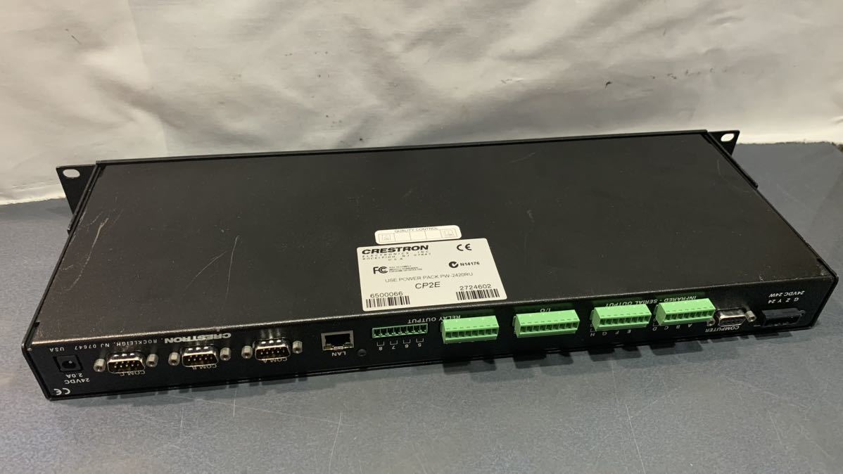 Crestron CP2E Control Processor 通電確認済み 本体のみ コントロールプロセッサー(オーディオ機器)｜売買されたオークション情報、yahooの商品情報をアーカイブ ...