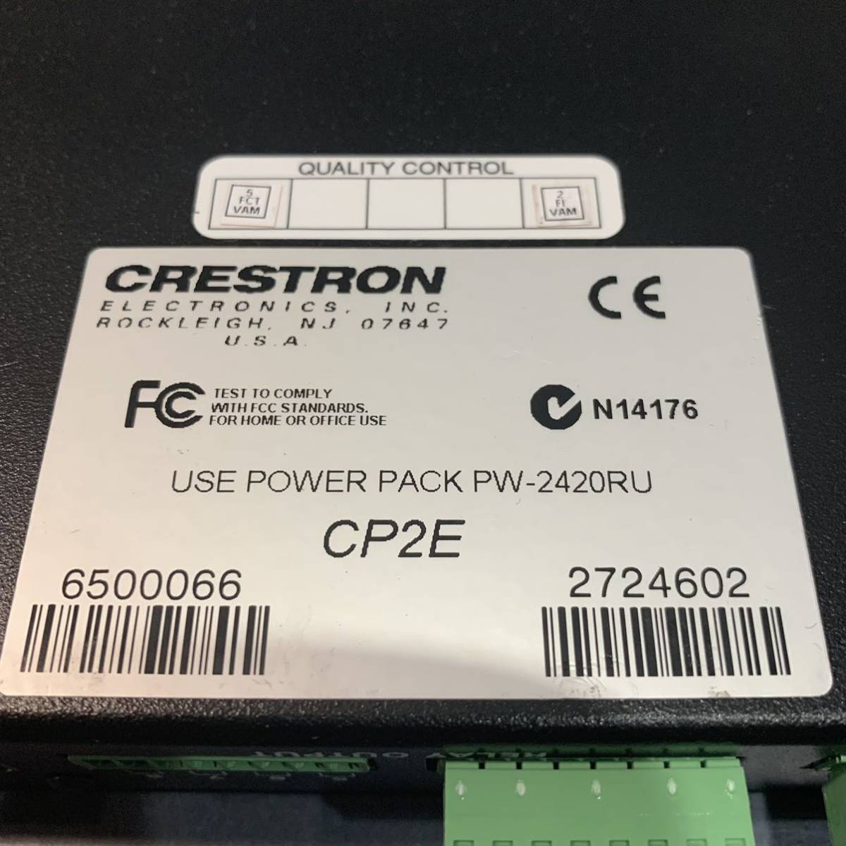 Crestron CP2E Control Processor 通電確認済み 本体のみ コントロールプロセッサー(オーディオ機器)｜売買されたオークション情報、yahooの商品情報をアーカイブ ...