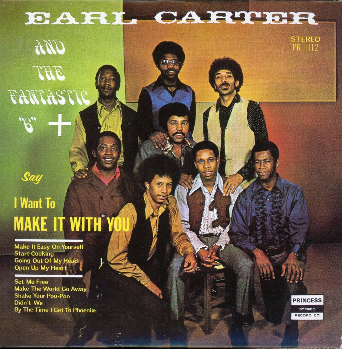 Rare Groove/ファンク/ソウル EARL CARTER & THE FANTASTIC ''6'' 1974 廃盤 紙ジャケット ...