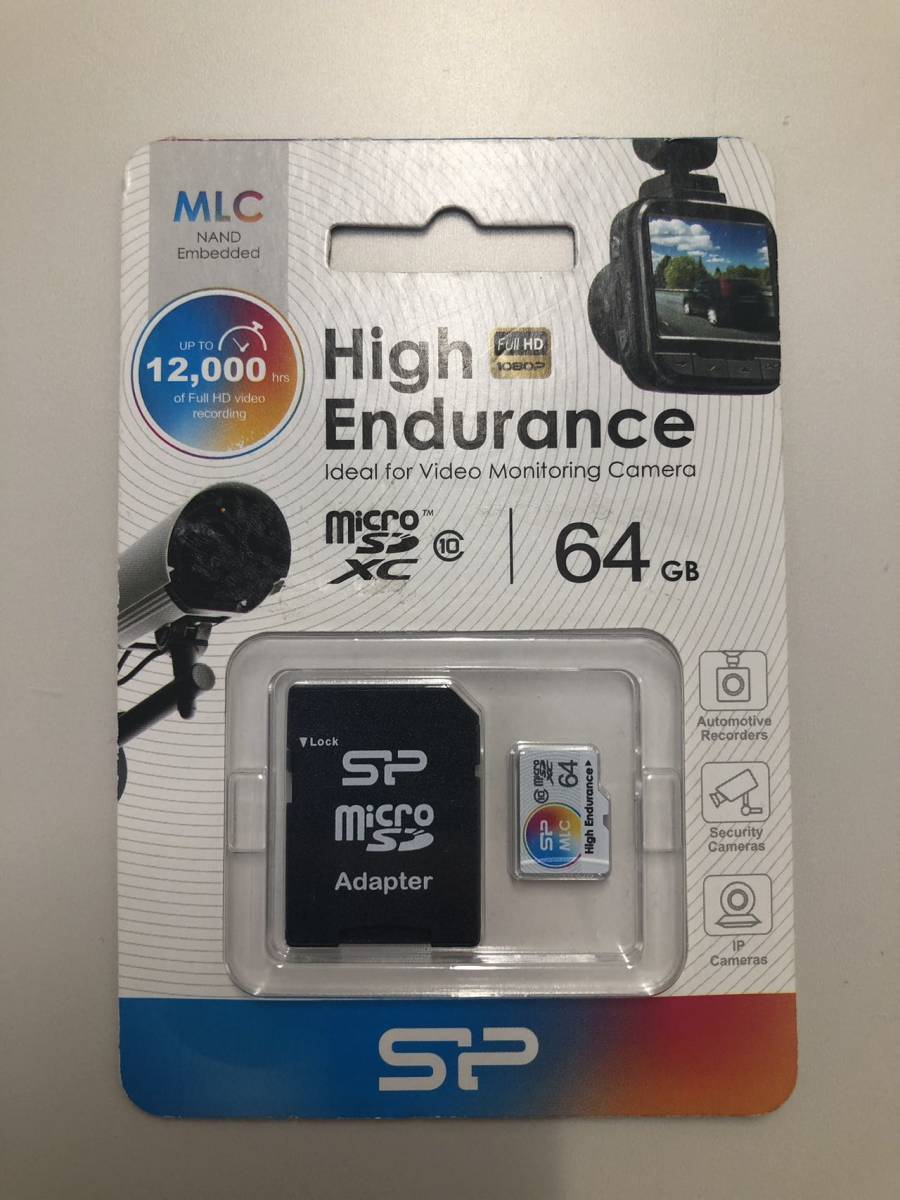 シリコンパワー High Endurance microSDHC/SDXC 64GB SP064GBSTXIU3V10SP MLC 高耐久(32GB)｜売買されたオークション情報、yahooの ...