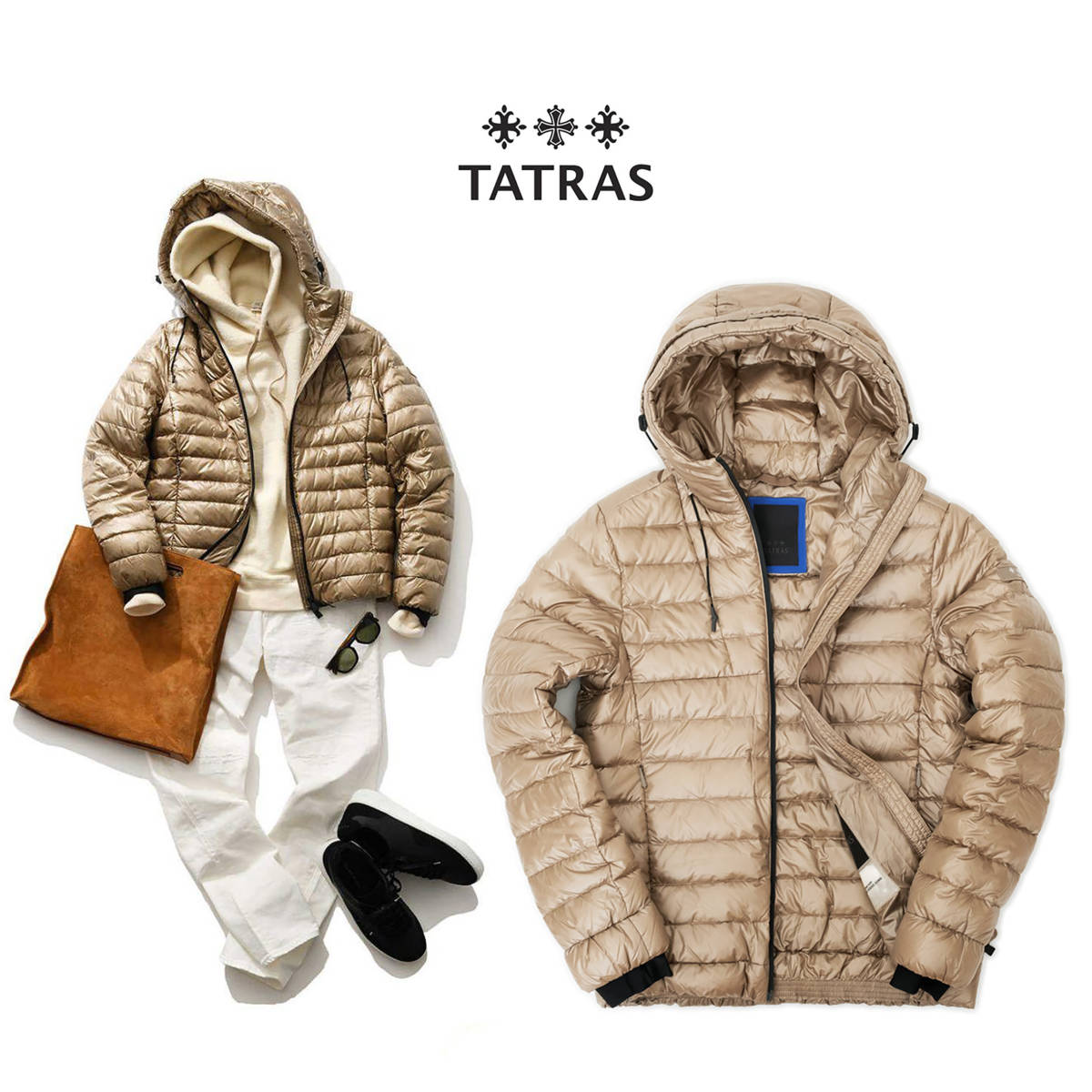 No.3589 TATRAS タトラス 脅威の700フィルパワー 8万3600円 最高品質のグースダウン ダウンジャケット シリアルナンバー付属品(Lサイズ)｜売買されたオークション情報 ...