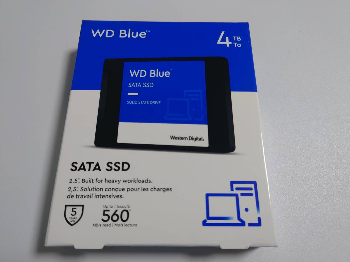 Western Digital WD Blue SATA SSD 2.5インチ 4TB WDS400T2B0A(256GB～)｜売買されたオークション情報、yahooの商品情報をアーカイブ公開 ...