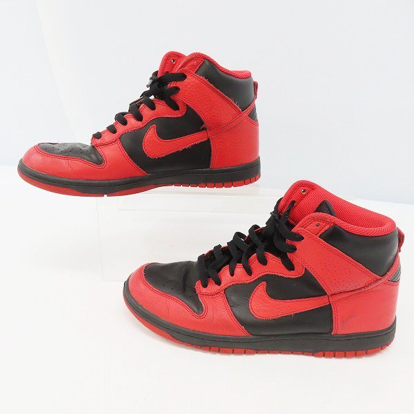 観賞用 NIKE/ナイキ DUNK HIGH ACTION RED/ダンク ハイ アクション レッド 317982-038/26.5 /080(26.5cm)｜売買されたオークション情報 ...
