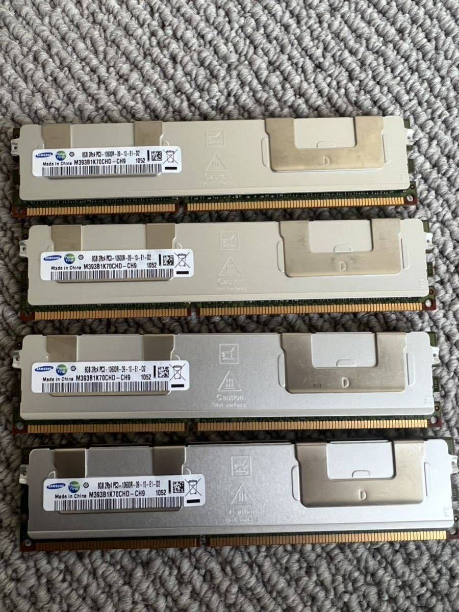SAMUSUNG サムスン PC3-10600R 2R×4 8GB 4枚セット(4GB)｜売買されたオークション情報、yahooの商品情報を ...