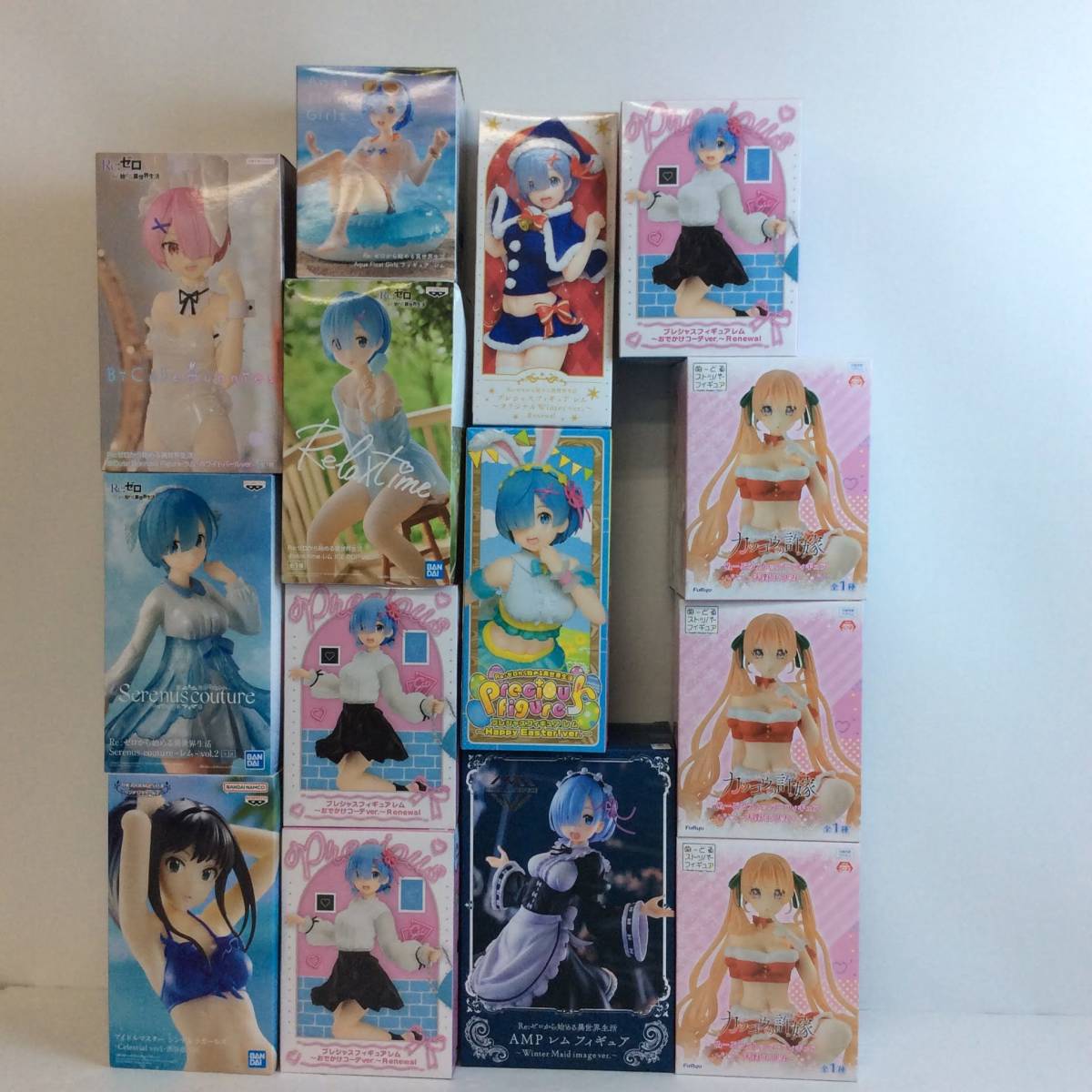 No.9024 フィギュアまとめ リゼロ レム ラム デレマス アイドルマスター シンデレラガールズ 渋谷凛 カッコウの彼女 天野エリカ 品(コミック、アニメ)｜売買されたオークション情報 ...