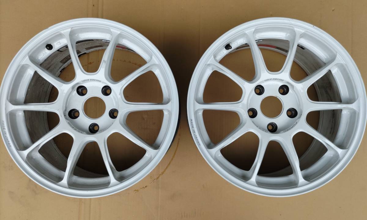 RAYS ZE40 17インチ 8J+48 5穴 PCD114.3 s2000 ze40 ホンダ レイズ ダッシュホワイト 白(社外品)｜売買 ...