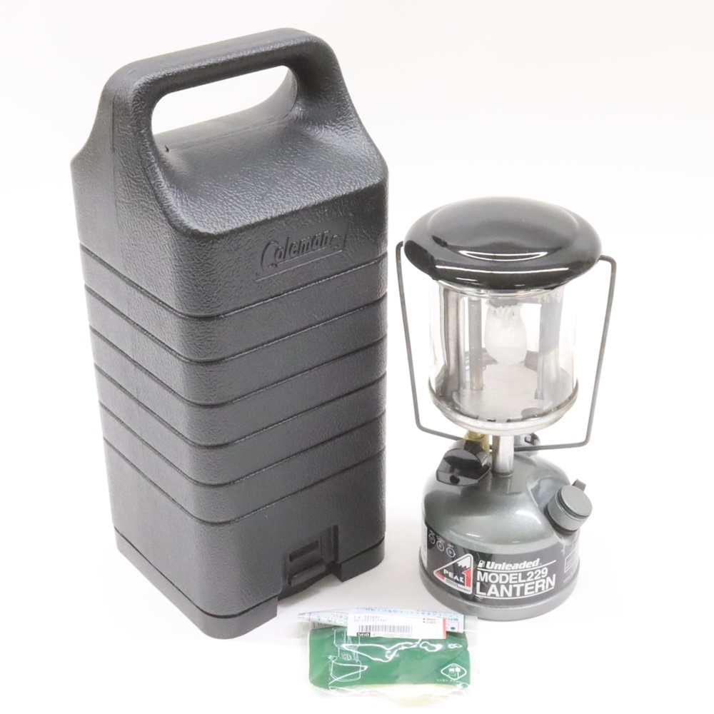 Coleman unleaded MODEL 229 PEAK 1 Lantern シングル ワンマントルランタン コールマン パーク1 ...