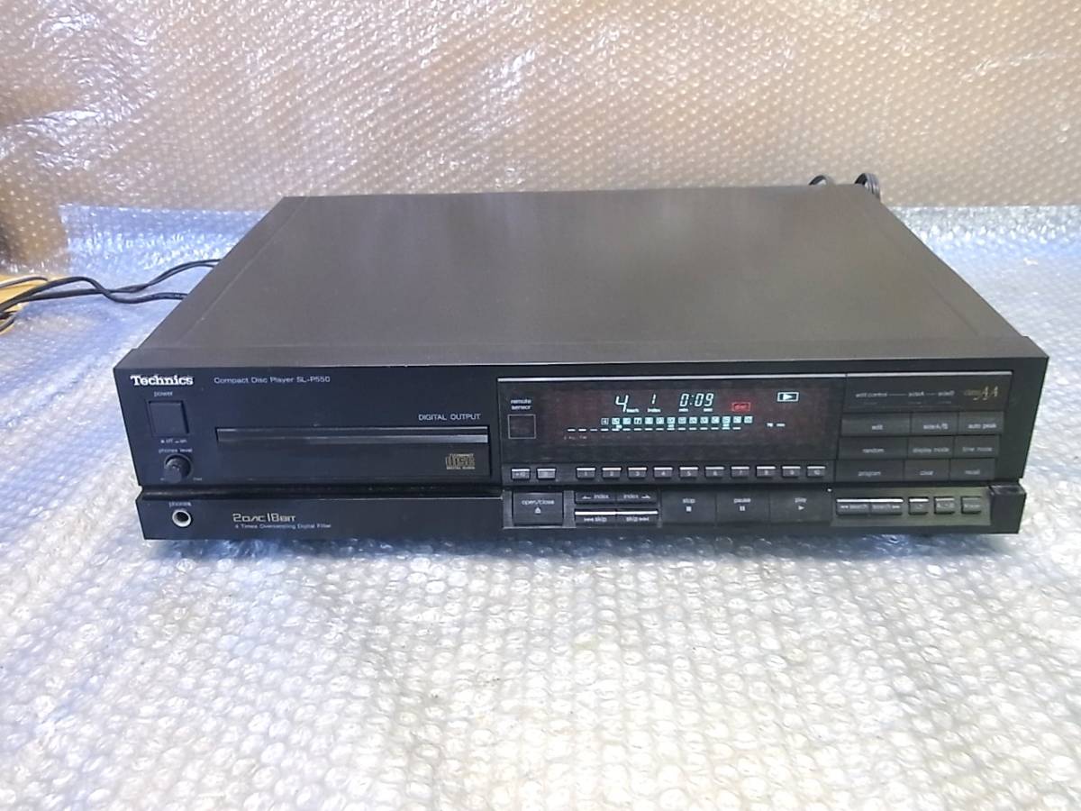 CDプレーヤー Technics テクニクス SL-P550(一般)｜売買されたオークション情報、yahooの商品情報をアーカイブ公開 ...