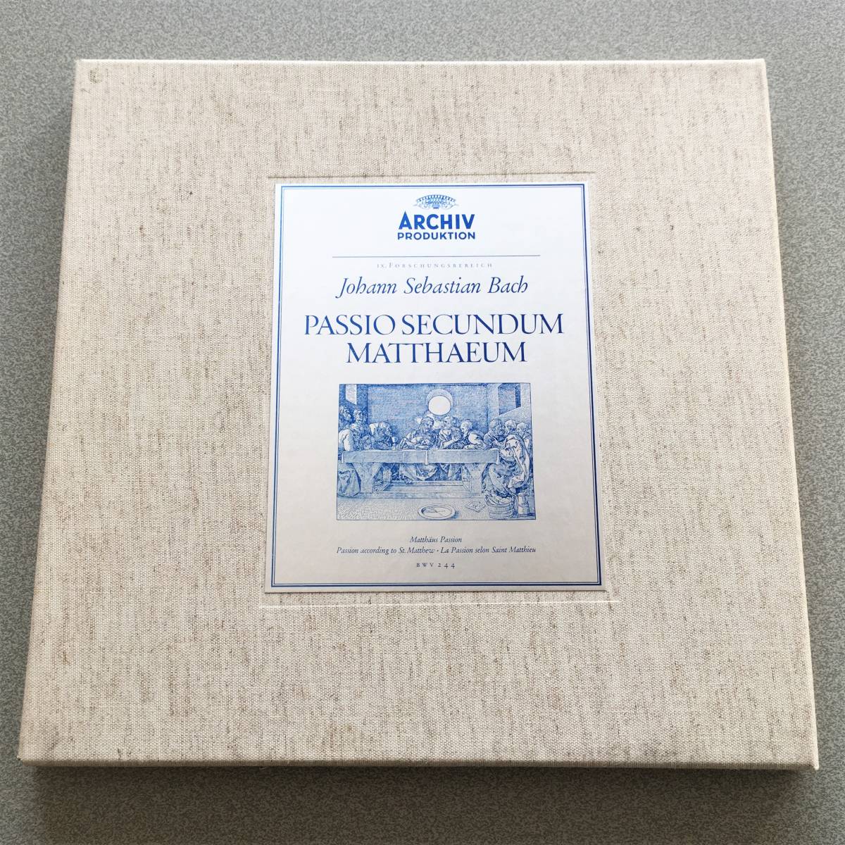長岡鉄男 金字塔 独ARCHIVリヒター マタイ受難曲 全曲 鮮度の高い輪郭のはっきりした力強い音 超高SN高品質盤 新同極(声楽)｜売買され ...