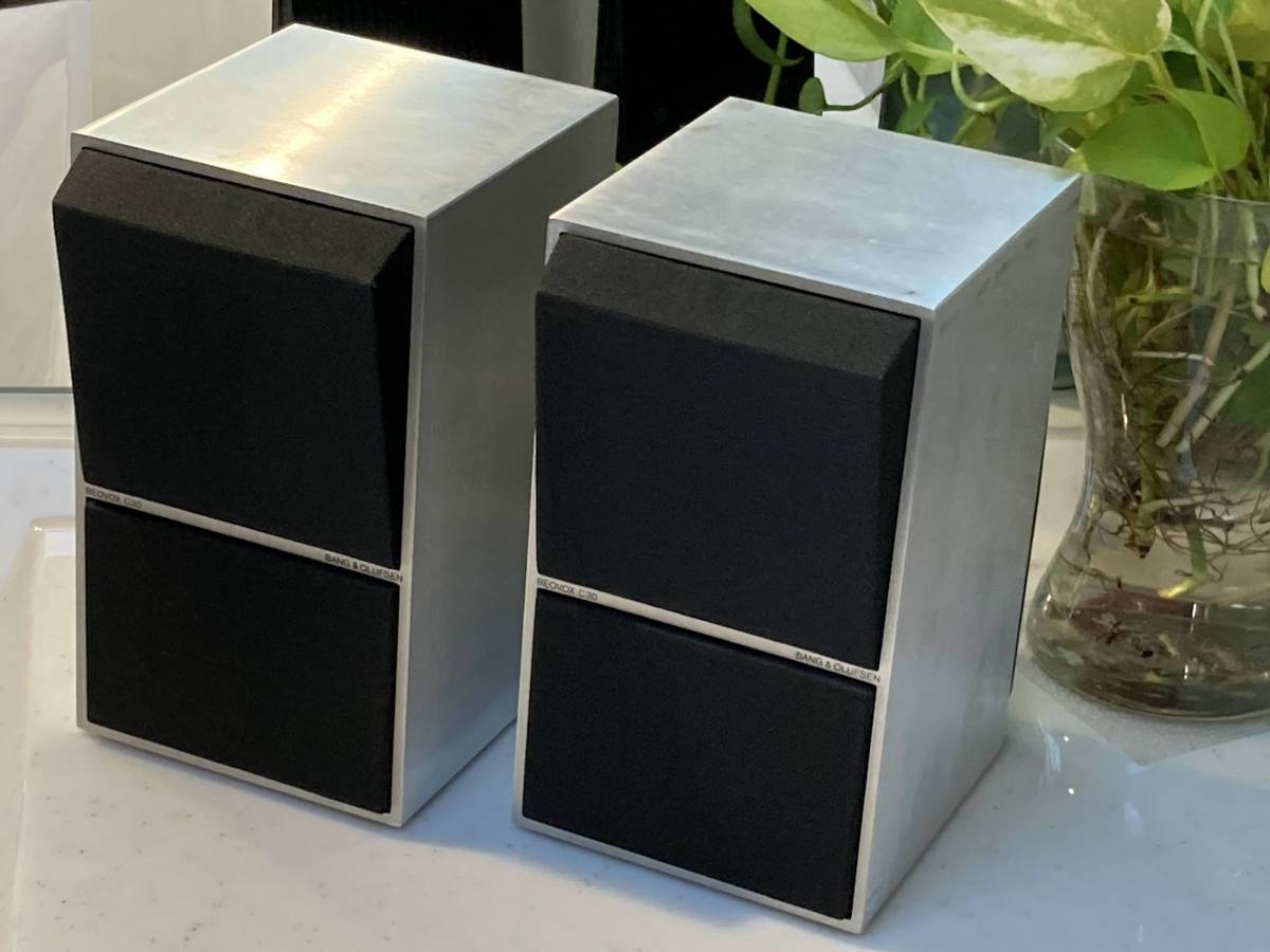 B&O Bang&Olfsen バング&オルフセン BEOVOX C30 Type:6325 Aluminium エッジ補修済み Made in Denmark 1980 1984s ...