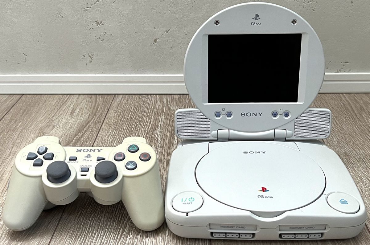 本体 一部難あり PS PSone COMBO SCPH-140 SCPH-100 SCPH-130 LCD モニター 初代 プレイ ...