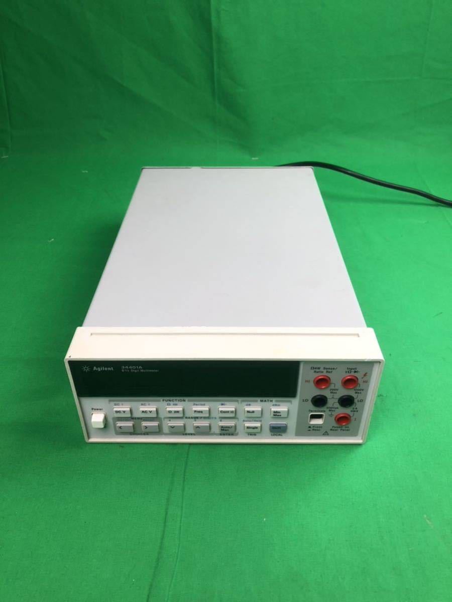 Agilent 34401A Digit Multimeter/アジレント デジタルマルチメーター 現状渡し ジャンク品(その他)｜売買された ...