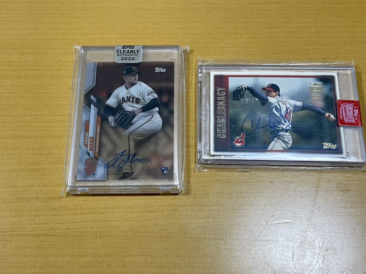 2020 Topps Clearly Authentic RC AUTO Autograph LOGAN WEBB Giants 2019 ...