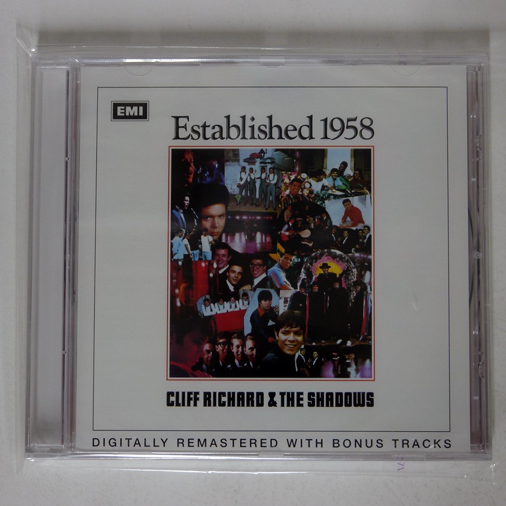 CLIFF RICHARD/ESTABLISHED 1958 REIS /EMI EUROPE GENERIC 0946 3 81968 2 ...