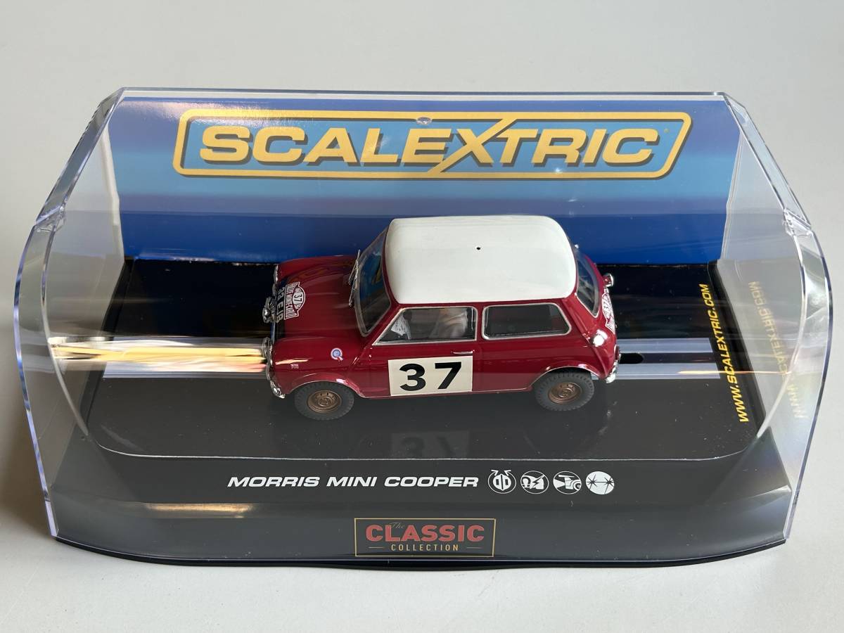 ⑮j212 SCALEXTRIC スケーレックストリック スロットカー C2919 MORRIS MINI COOPER S PADDY ...