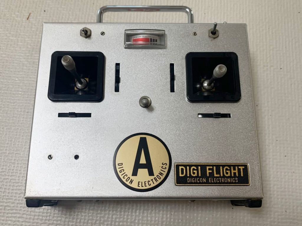 26 動作未確認 DIGI FLIGHT DIGICON ELECTRONICS プロポ デジコン FM(送信機)｜売買されたオークション情報 ...