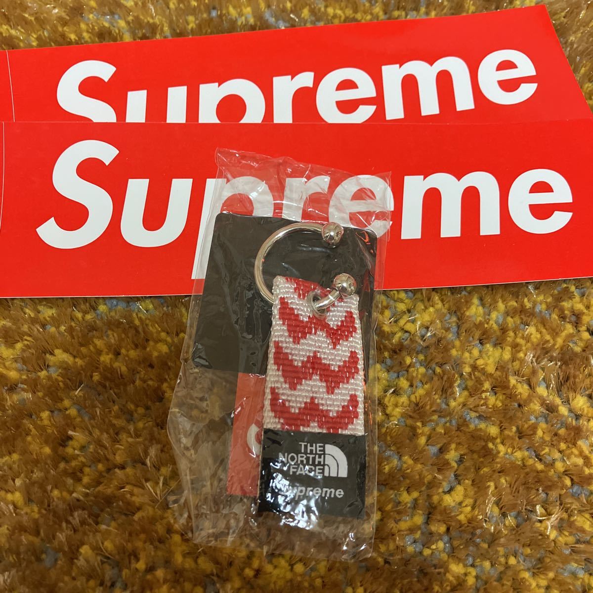 Supreme 22AW THE NORTH FACE WOVEN KEYCHAIN シュプリーム ノースフェイス キーチェーン キーホルダー ...