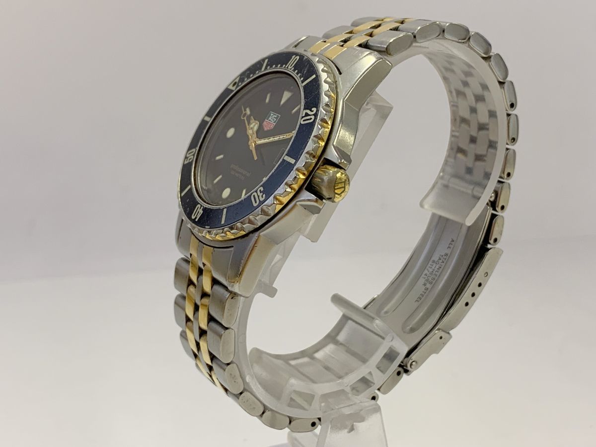 A462-A156-10 TAG HEUER タグホイヤー プロフェッショナル 925.2136-2 デイト メンズ クオーツ 稼働 腕時計 ⑥(その他)｜売買されたオークション情報 ...