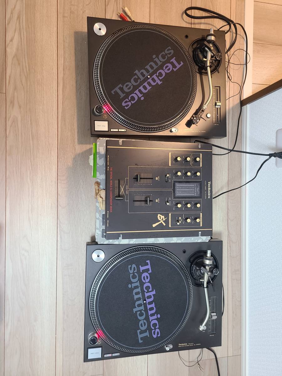 TechnicsテクニクスSL-1200Mk6-K SH-EX1200-K ターンテーブルセット(パナソニック、テクニクス)｜売買された ...