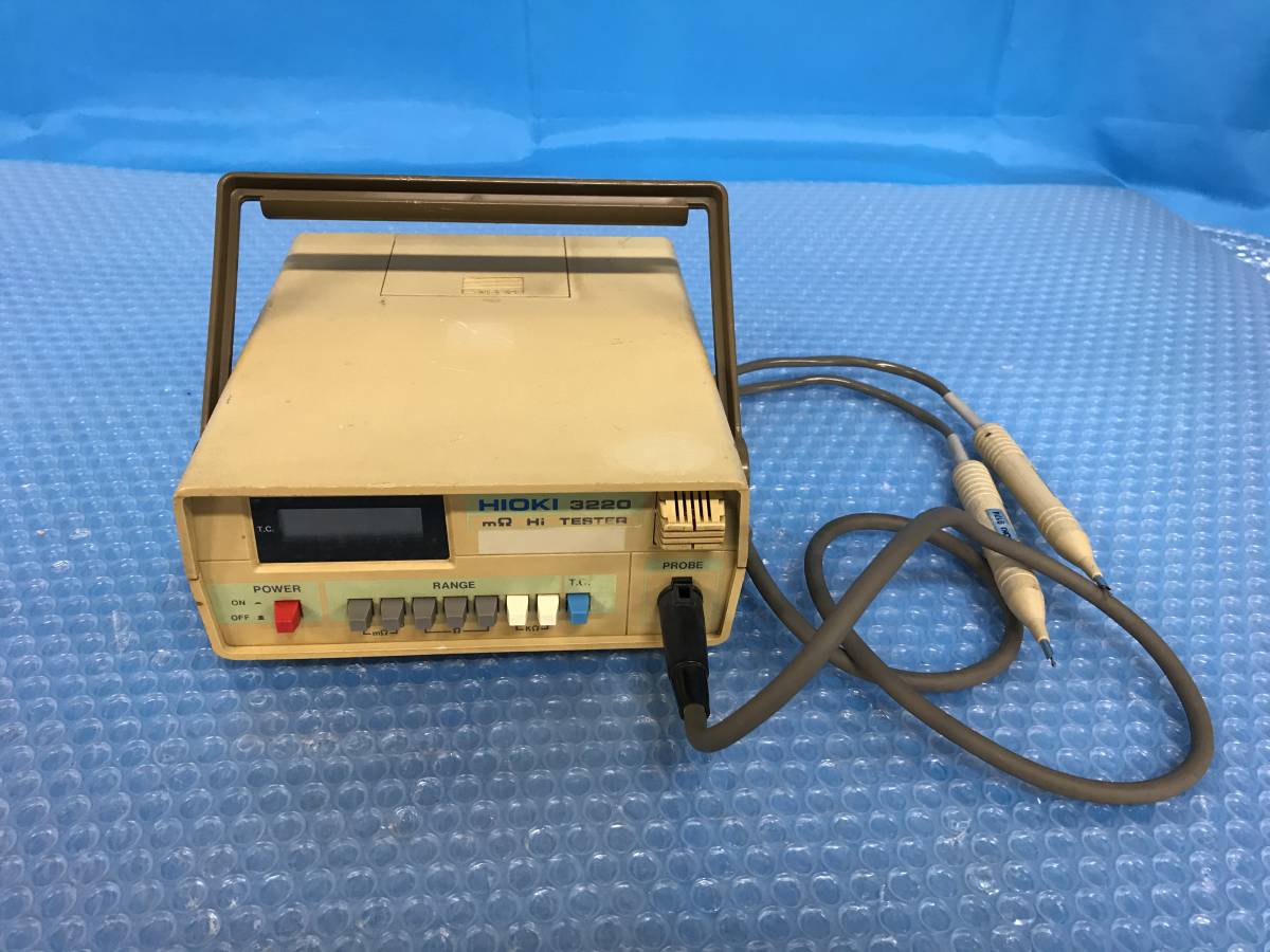 CK13757 HIOKI 3220 ミリオーム ハイテスタ mΩ Hi TESTER 現状渡し(アマチュア無線)｜売買されたオークション情報 ...