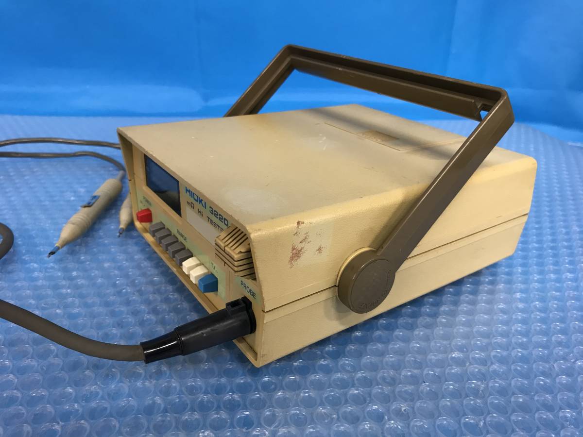 CK13757 HIOKI 3220 ミリオーム ハイテスタ mΩ Hi TESTER 現状渡し(アマチュア無線)｜売買されたオークション情報 ...