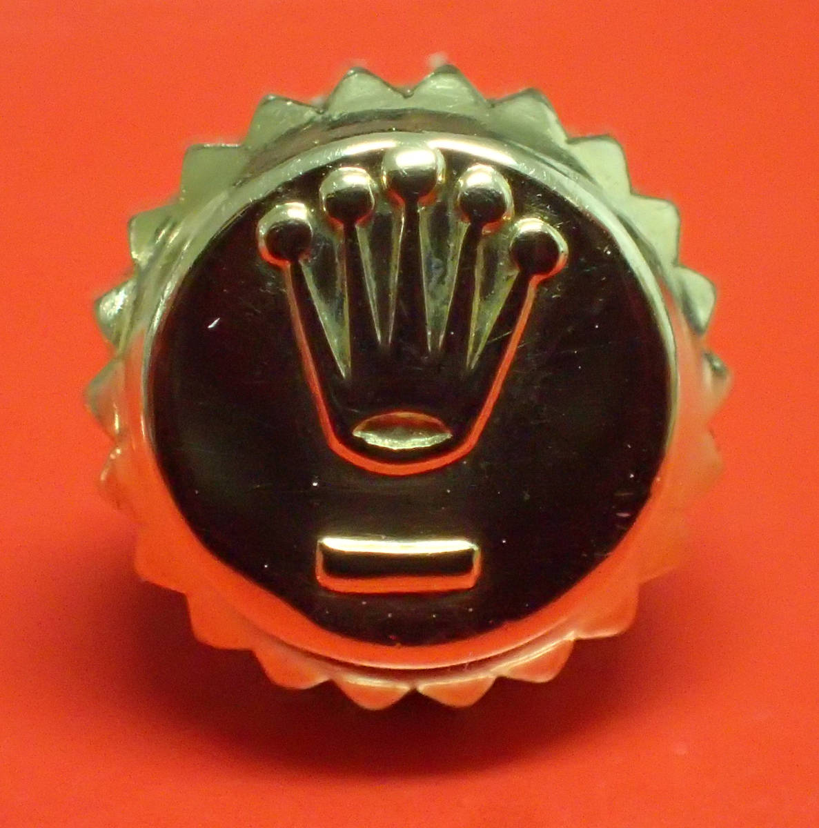 ROLEX ロレックス 純正 600-8 金 リューズ 竜頭 6mm デイトジャスト デイト 1600 1601 1625/3 1803 ...