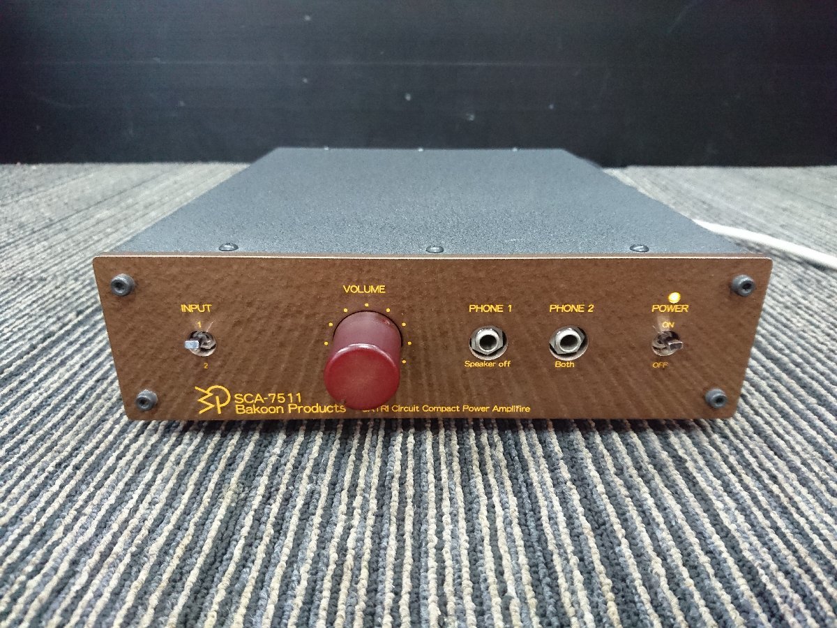 Bakoon Products バクーンプロダクツ SCA-7511 SATRI Circuit Compact Power Amplifer ...
