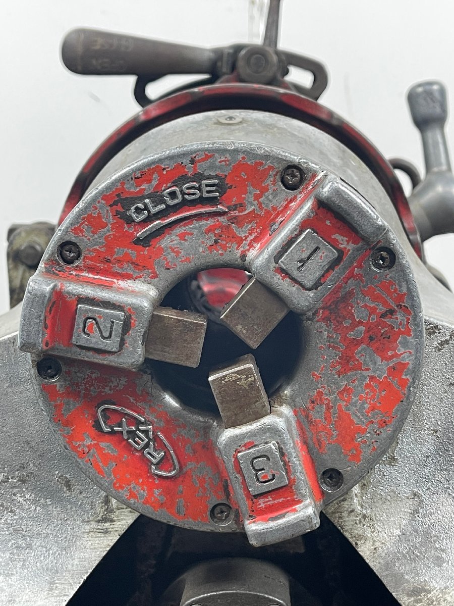 REX レッキス MINI 32A ねじ切り機 パイプマシン ジャンク品(切断機一般)｜売買されたオークション情報、yahooの商品情報をアーカイブ公開 - オークファン（aucfan.com）