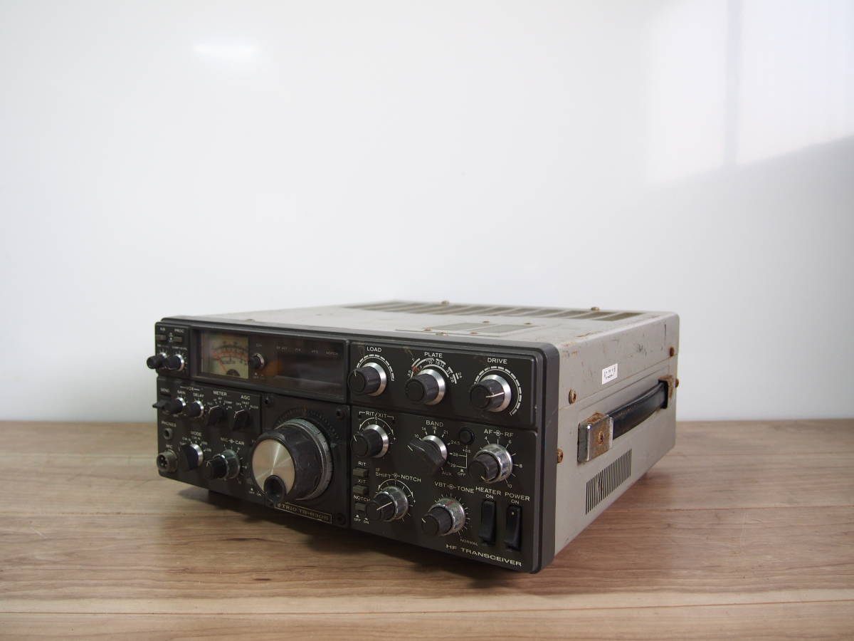 1T0209-11 TRIO トリオ TS-830S トランシーバー アマチュア無線機 ジャンク(アマチュア無線)｜売買されたオークション情報 ...