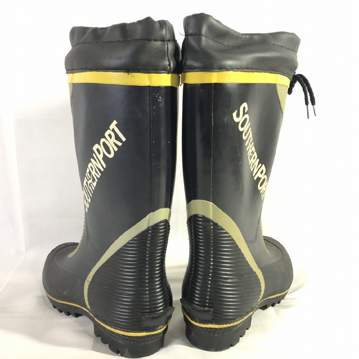 SOUTHERNPORT サザンポート レインブーツ 長靴 25cm 黒 N1(長靴、レインシューズ)｜売買されたオークション情報、yahooの商品情報をアーカイブ公開 - オークファン ...