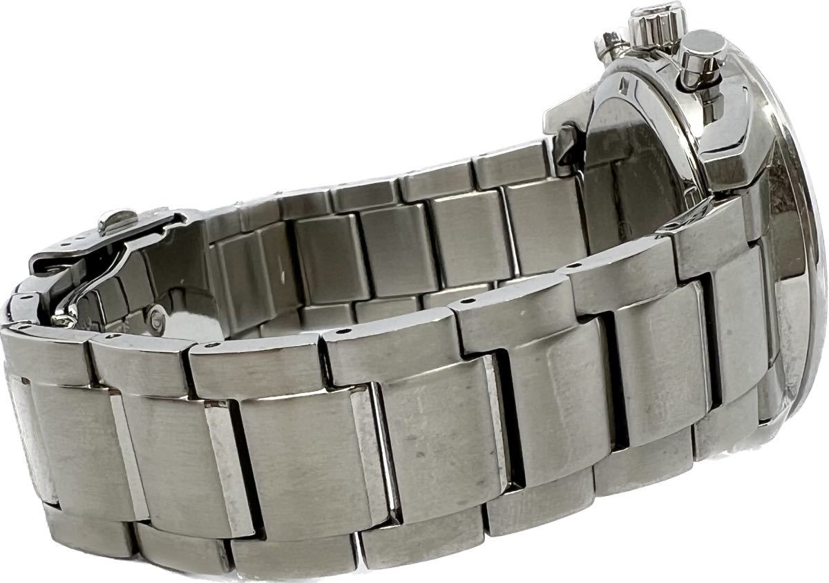 1円〜 H シチズン エコドライブ H500-S111064 メンズ ソーラー デイト クロノグラフ 付属 保証書 取説 コマ 他 時計 ...