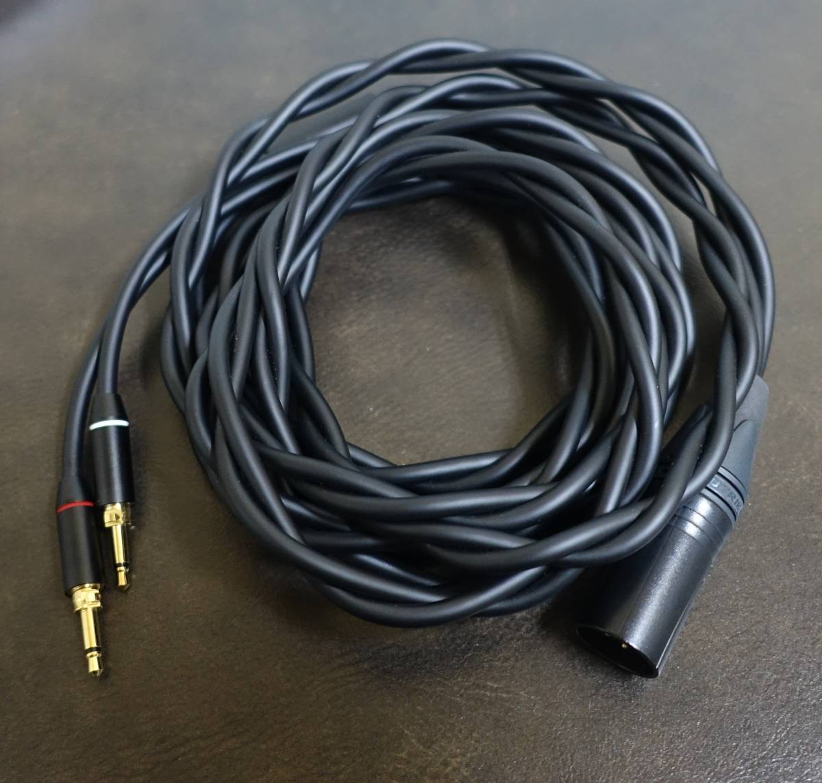 final C099 D8000 純正ブラックケーブル 3m 4pin XLR 改造品(ヘッドフォン)｜売買されたオークション情報、yahoo ...