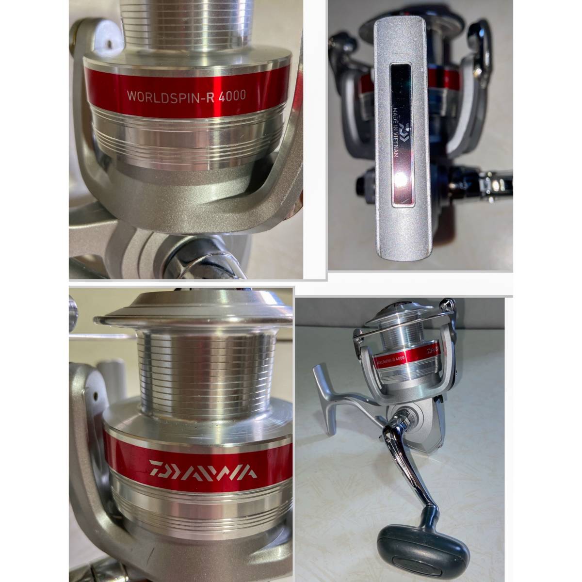 Daiwa ENBLEM Z3000LBA/WORLD SPIN1500/WORLD SPIN-R4000 JOINUS 2000 ...