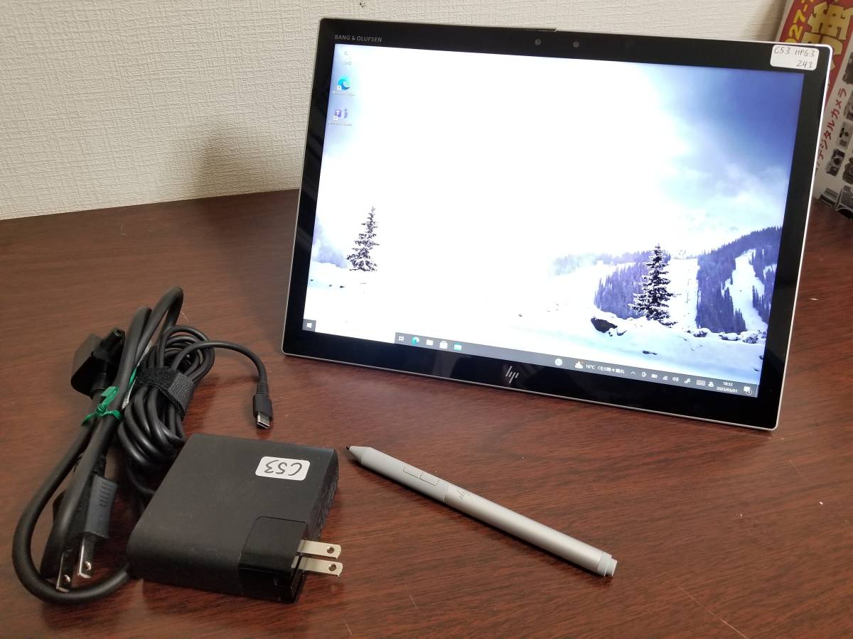C53 HP Elite x2 1013 G3 Core i5-1.6GHz 8250U メモリー8GB 超高速 SSD256GB 13インチ ...