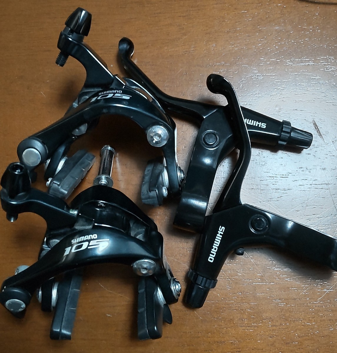 シマノ br-5800 ブレーキキャリパー bl-r550 ブレーキレバー セット(キャリパーブレーキ)｜売買されたオークション情報 ...