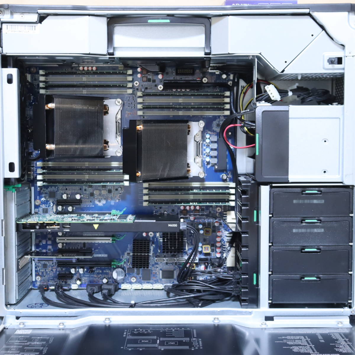 高速SSD HP Z840 Xeon E5-2697 V4 2基/NVMe SSD 512GB HDD2TB+2TB/128GB MEM ...
