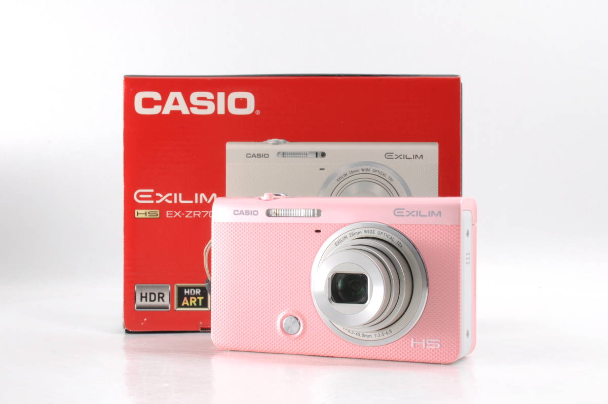 カシオ Casio EXILIM EX-ZR70 エクシリム ピンク コンパクトデジタルカメラ 箱付 管N4803(カシオ)｜売買された ...
