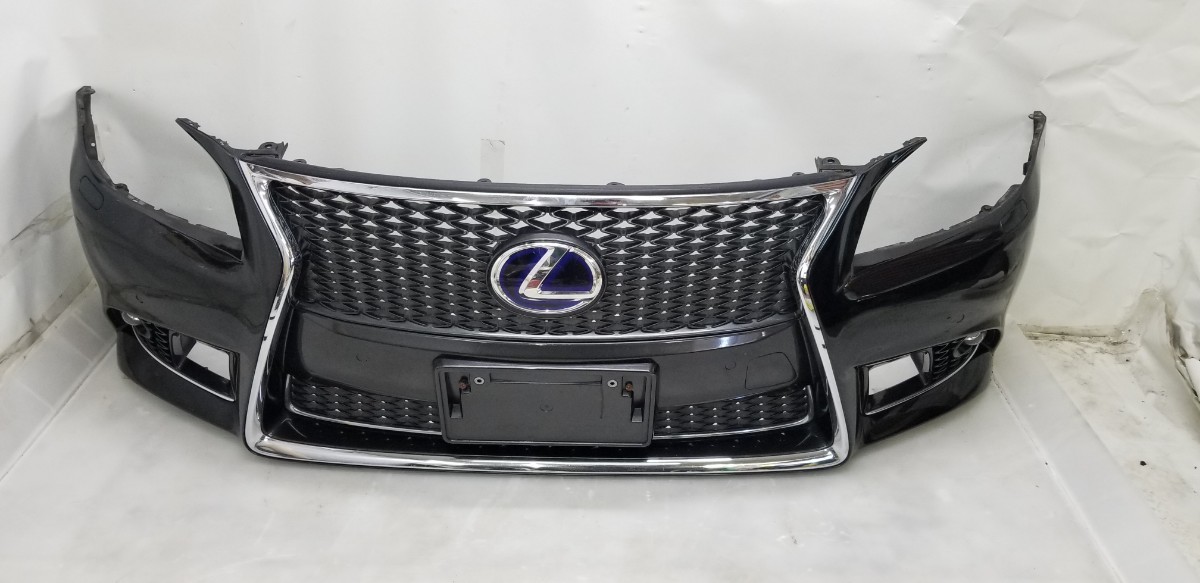 LEXUS LS600Hl LS460 後期 フロントバンパー Fスポーツ FSPORTS 212 黒 ブラック レクサス LS600H ...