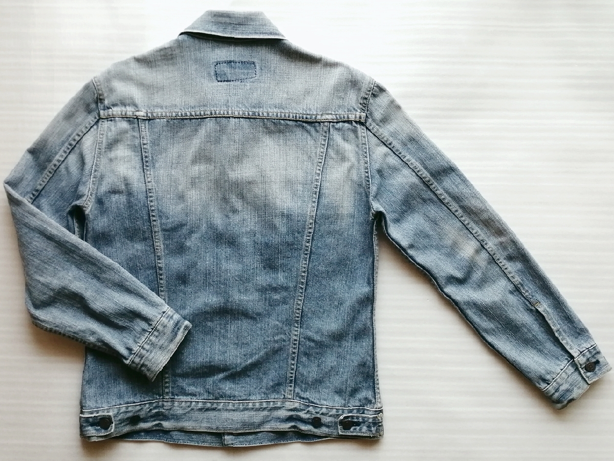 良品 Levi's 70599 3rdタイプ デニムジャケット L 淡色 加工 リーバイス ジージャン(ジージャン)｜売買されたオークション ...